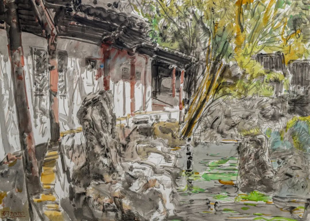 Appreciation of Zhao Yunlong's watercolor works - iMedia