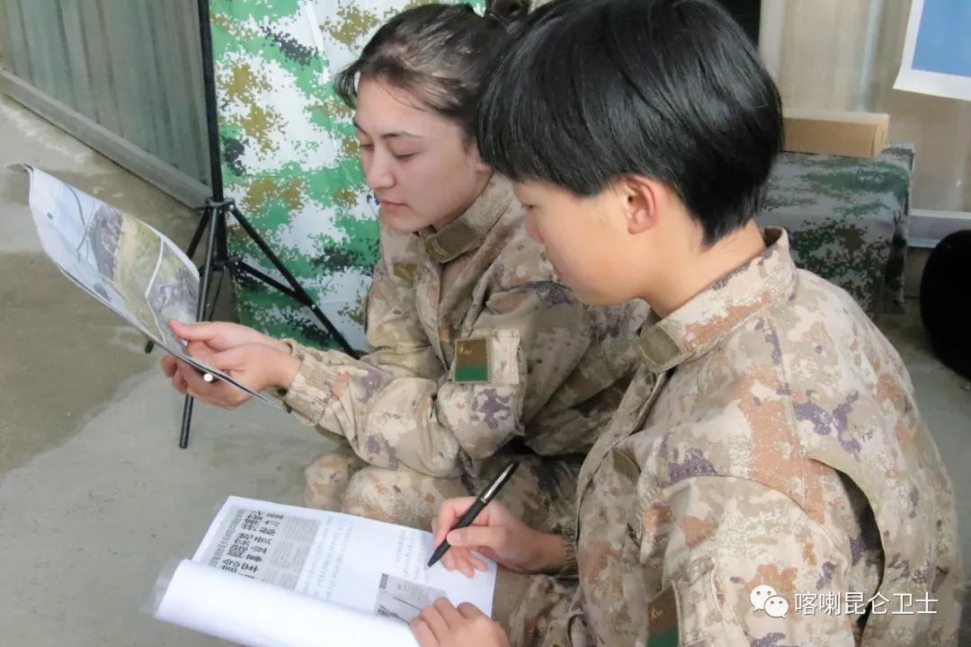 Culture inspires soldiers, and the plateau military camp is full of ...