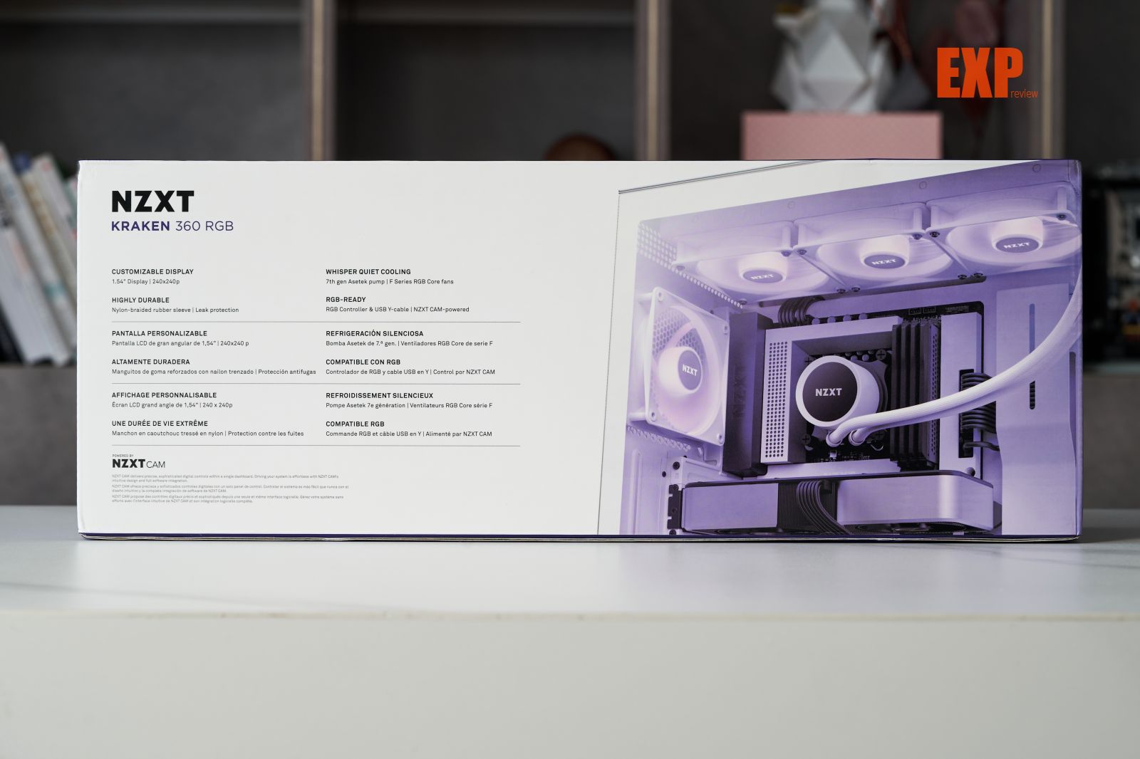 NZXT Kraken 360 RGB all-in-one water cooling review: a white player ...
