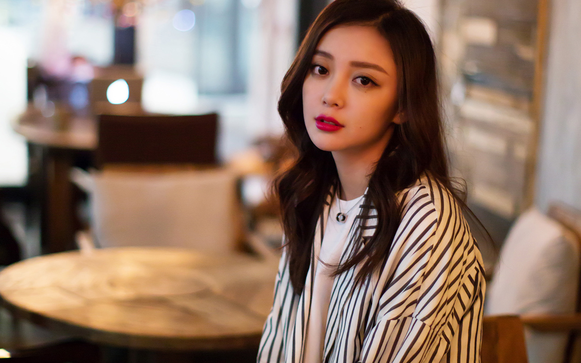 Big beauty Wang Xiaomin, pure and beautiful, super clear photo album, slender figure showing ...