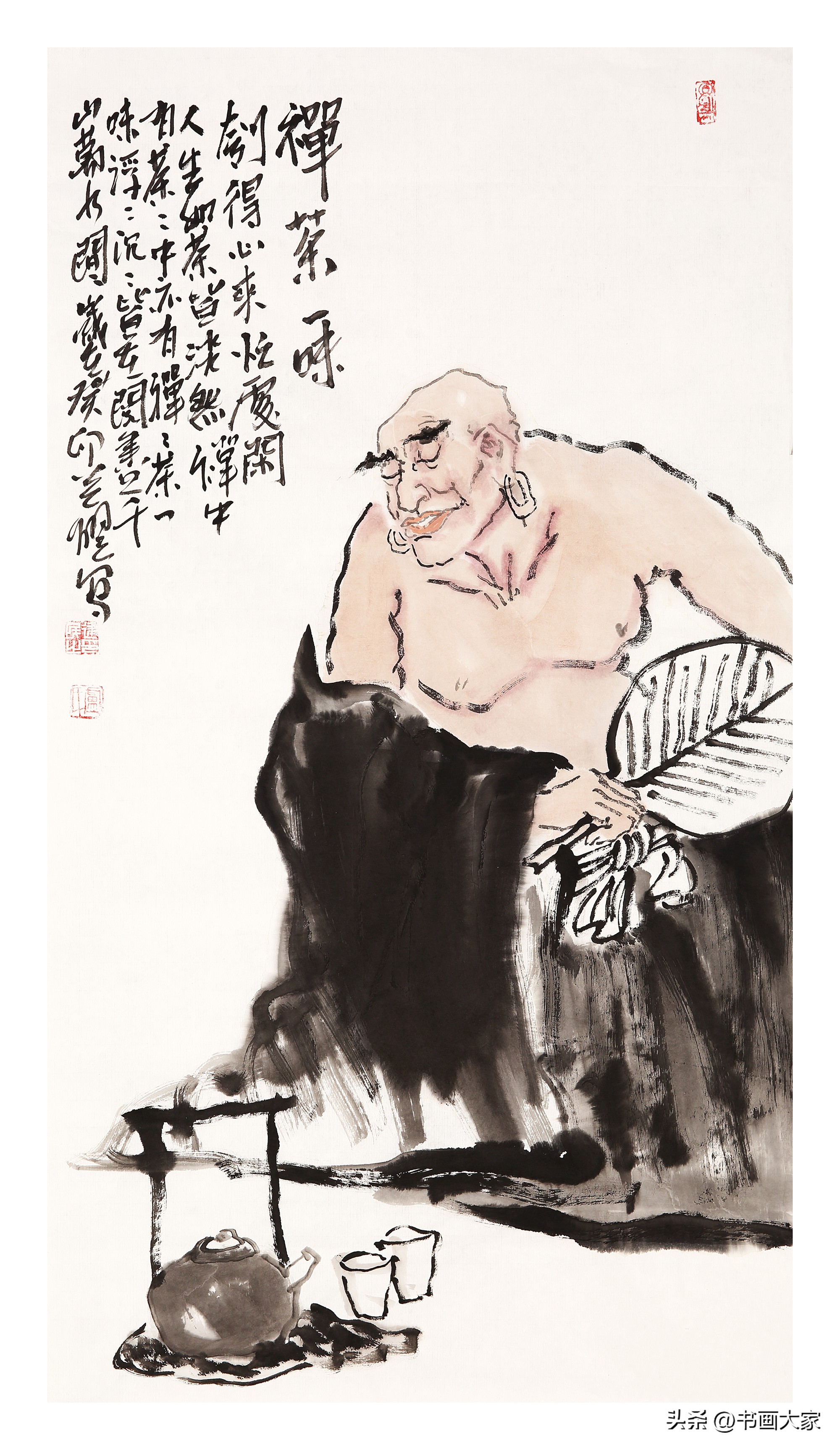 "Painter Lu Jianmin" every ink stroke is an independent life, and the ...