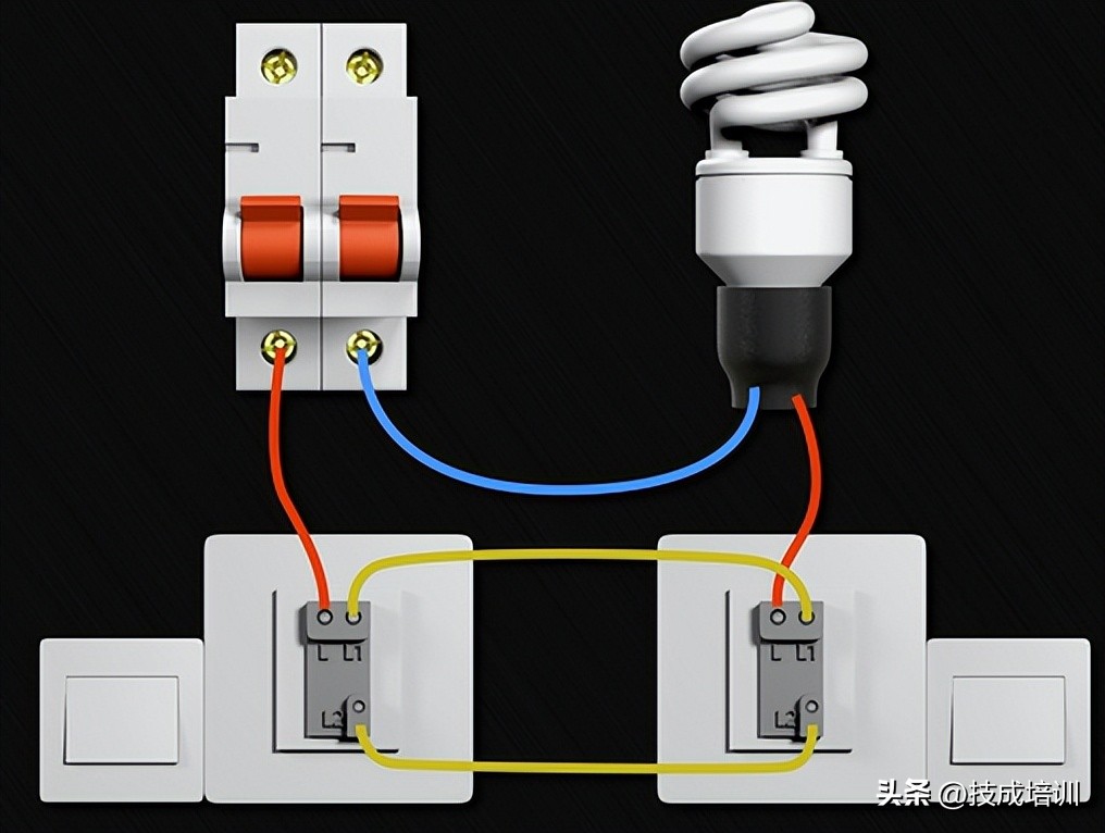 How to wire single control, double control and triple control switch ...