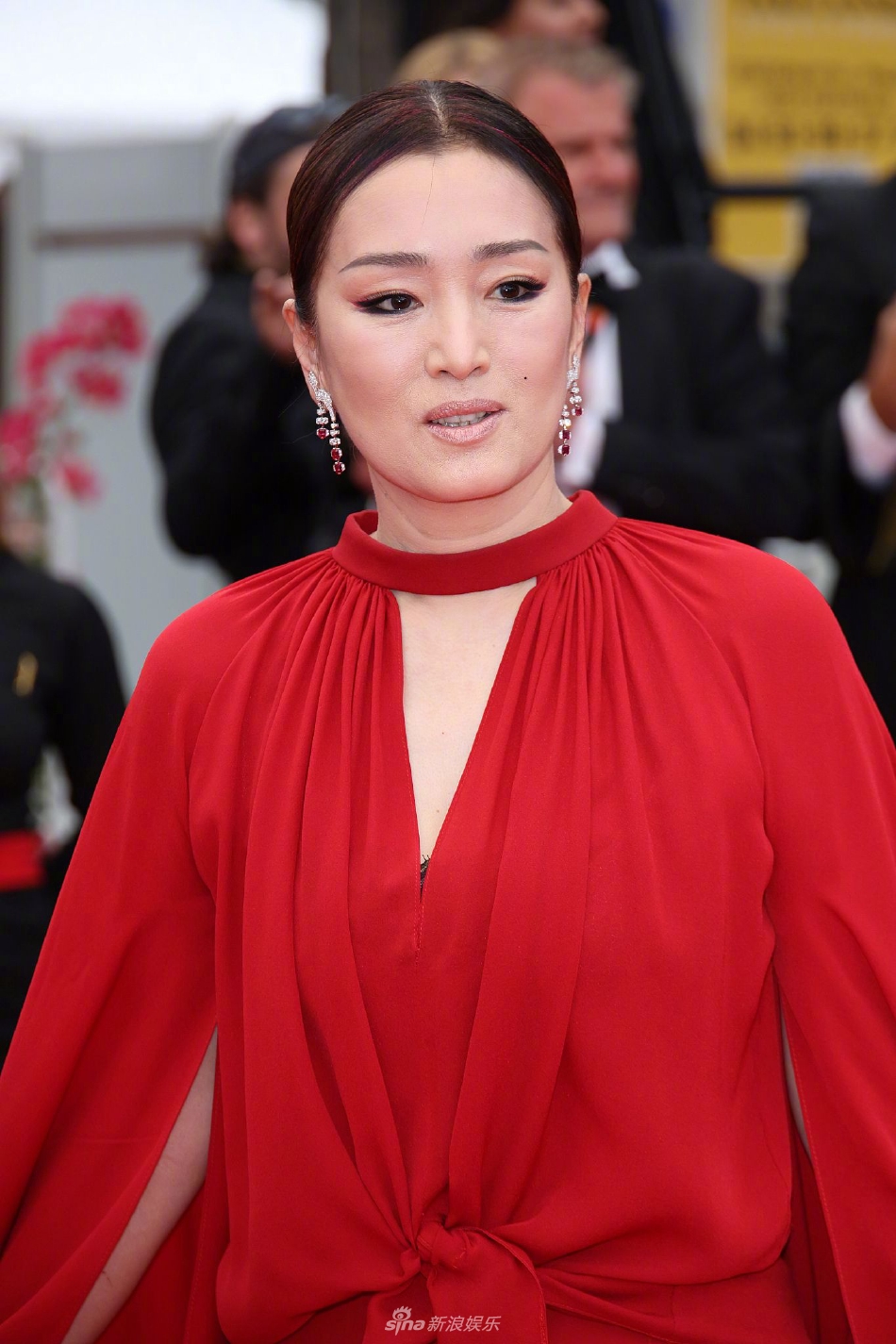 Guo Jingjing and Gong Li are in the same frame, elegant and majestic ...