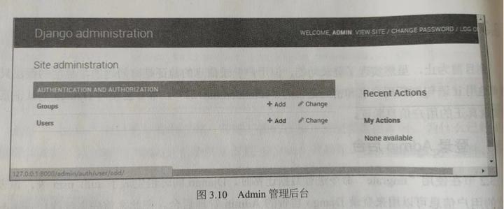 Django authentication system - iMedia