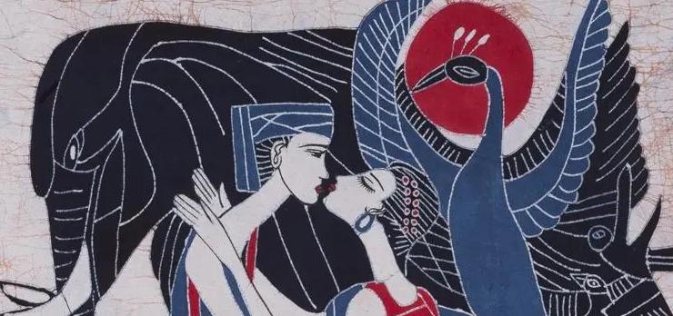 The origin and development of ancient Greek batik art played an ...