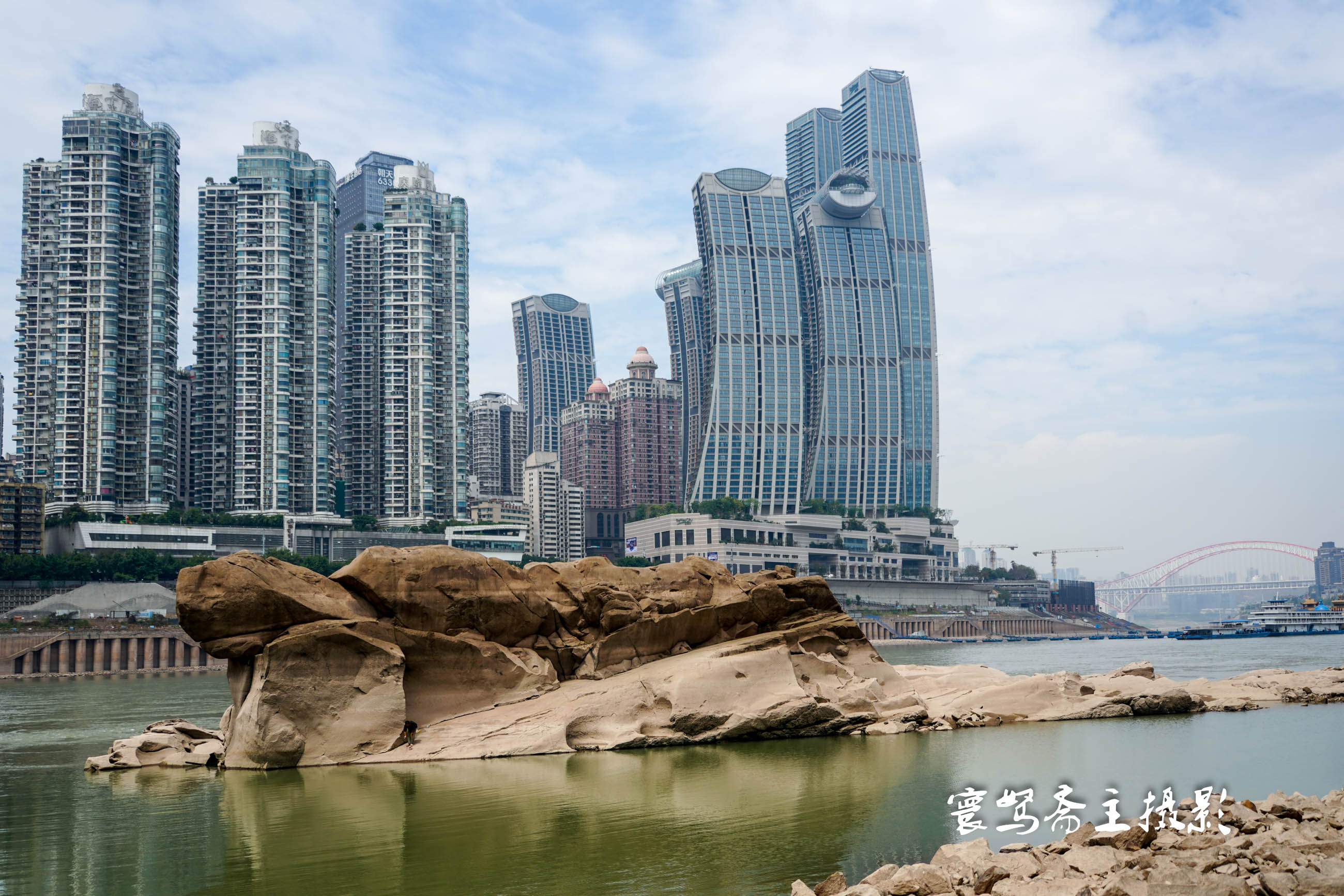 The Yangtze River is dry, and the tortoise stone that was swiped two ...