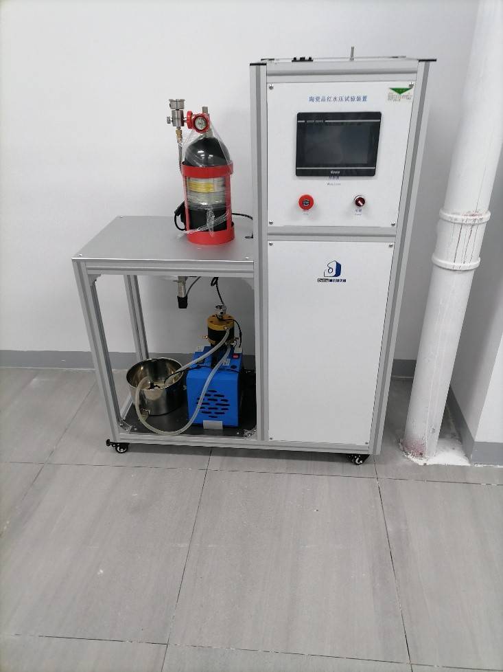 Equipment use of magenta pressure testing machine for ceramic materials ...