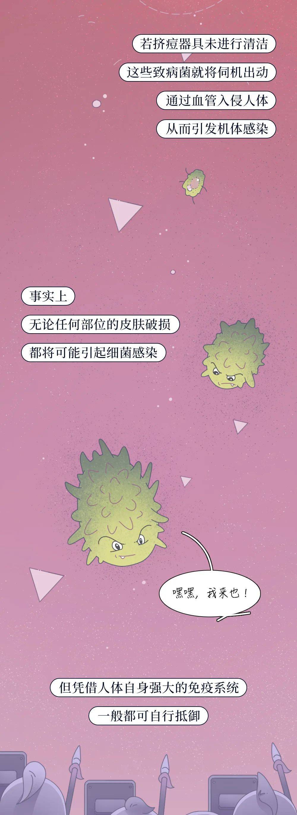 What happens to your body when you pop a pimple in the triangle?Take a ...