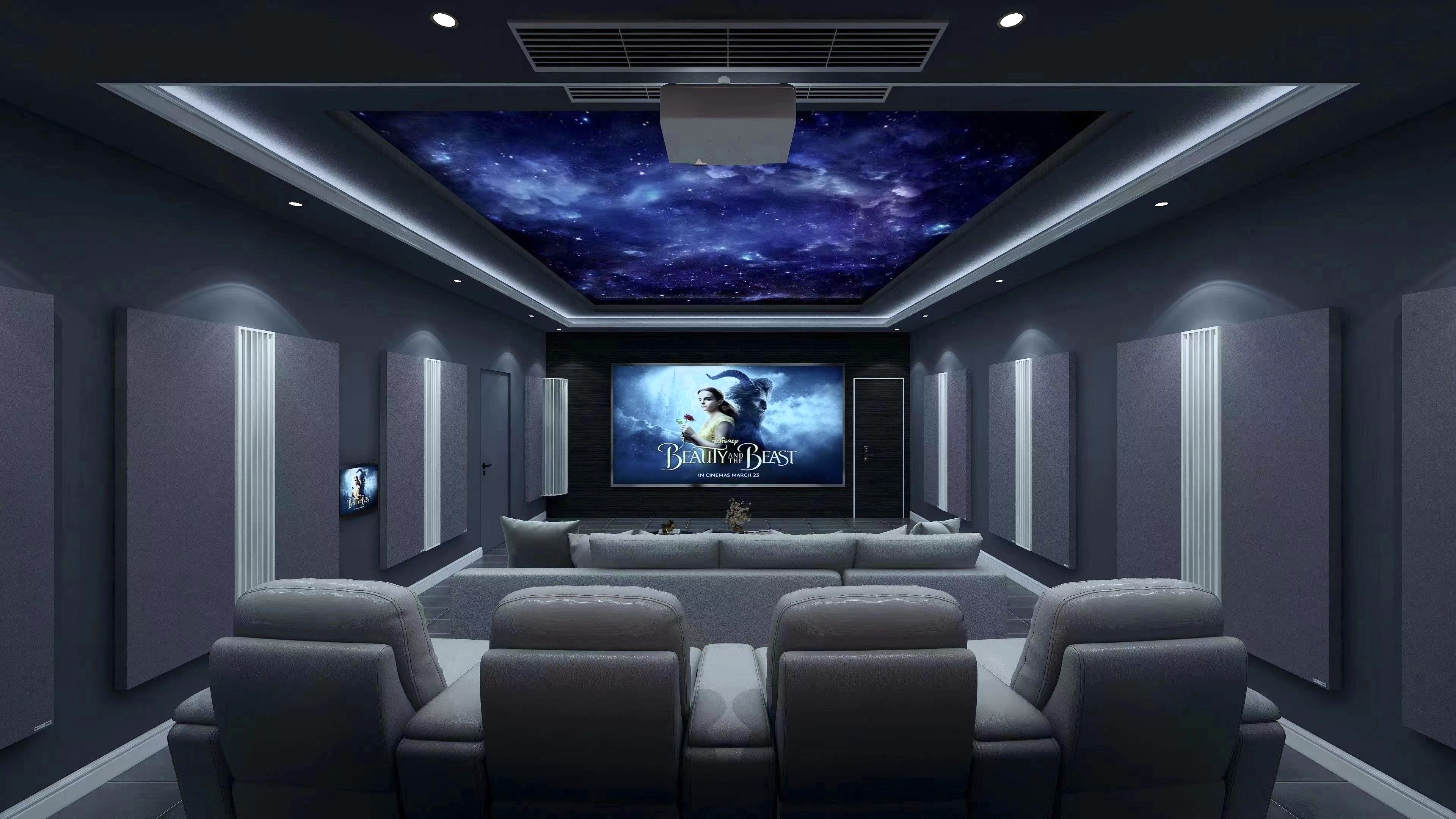 Indispensable private cinema in high-end mansions - iNEWS