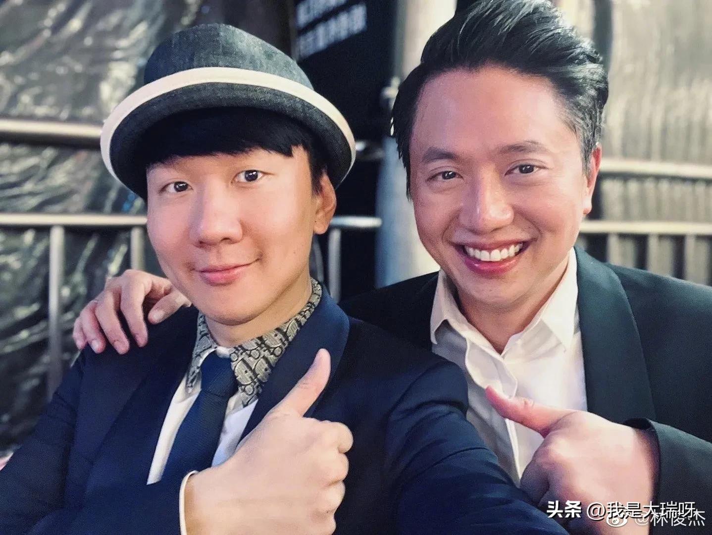Lin Junjie sent a message to wish his brother a happy marriage!The brothers took a warm photo ...