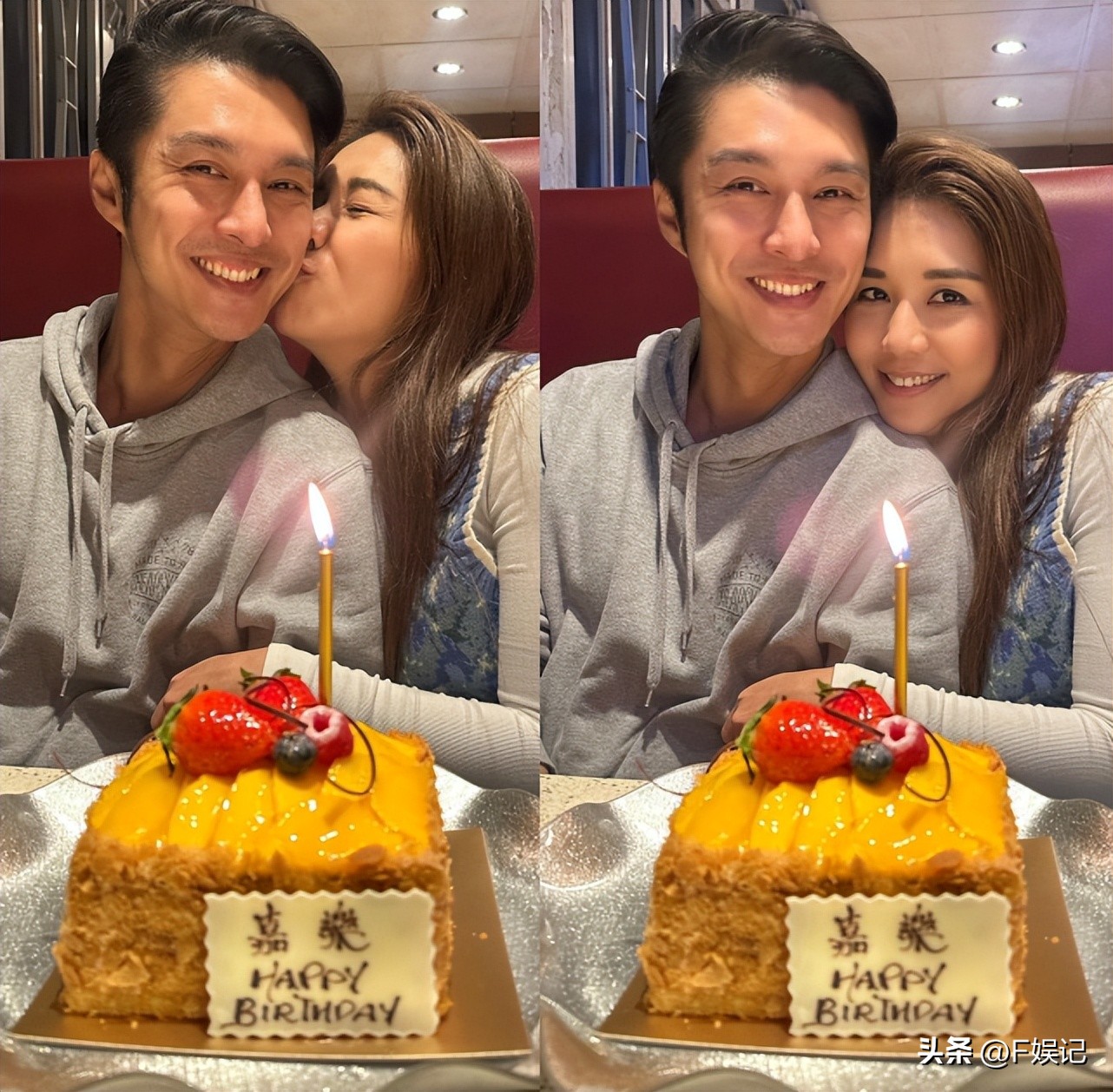Lin Zishan and Ma Guoming gathered to celebrate Huang Jiale's birthday Tang Luowen joined her ...