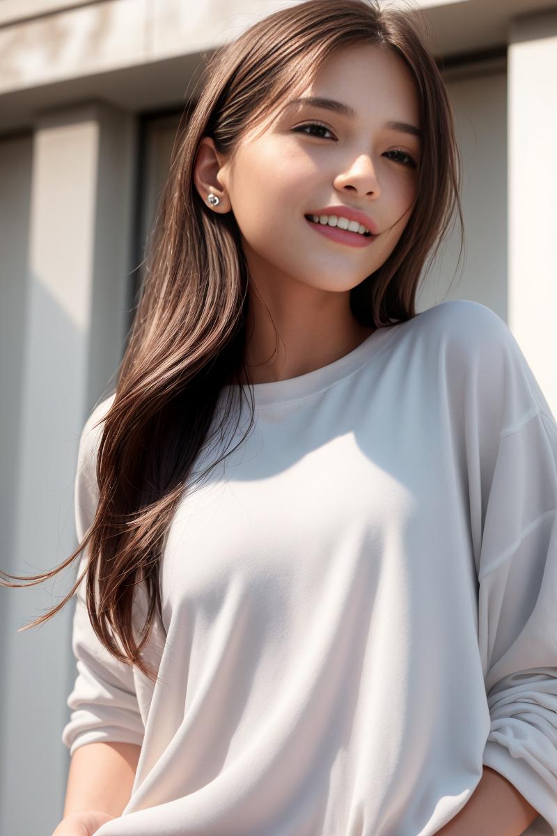 The images of exotic beauties generated by AI are vivid, as if they ...