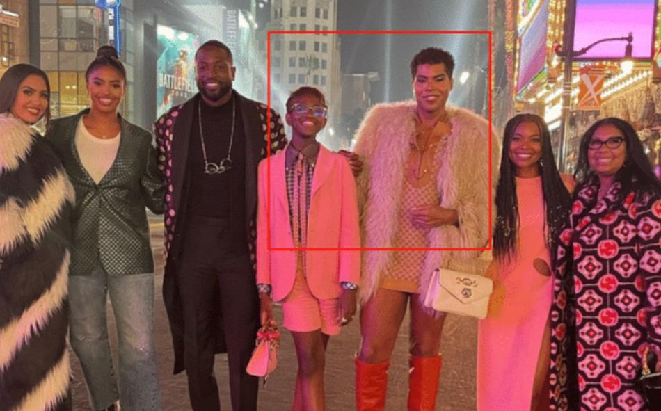 Wade's support, the 15-year-old son successfully changed his sex ...