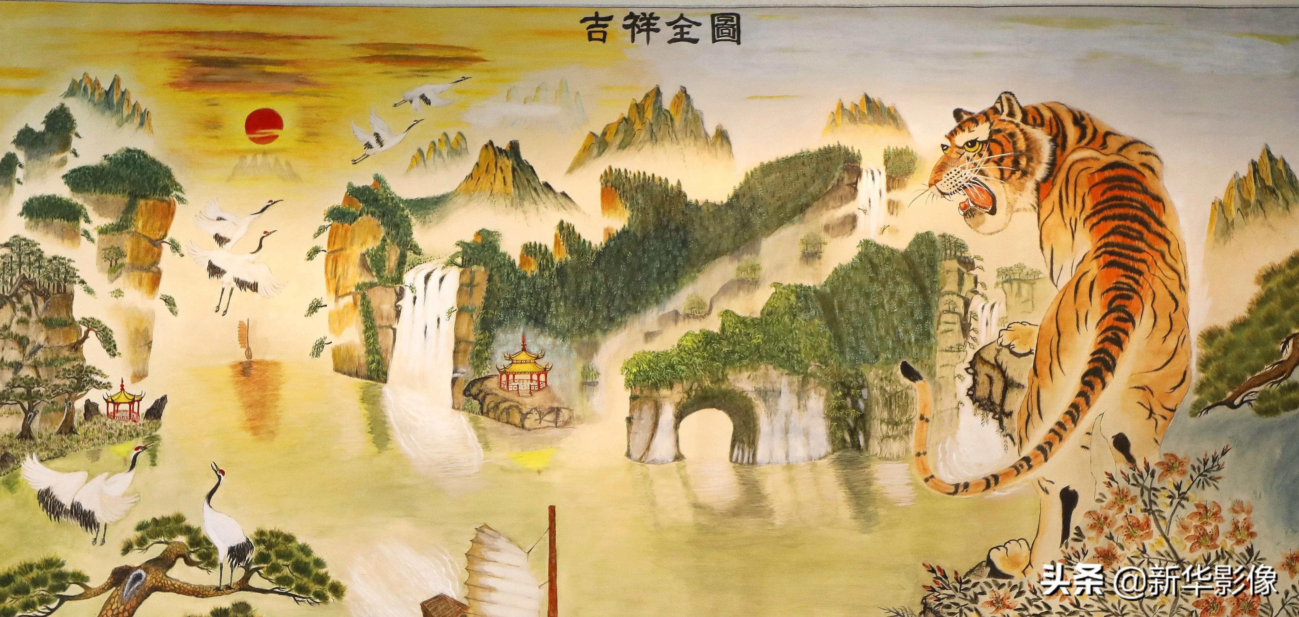 Zhang Jingliang in Fengcheng, Jiangxi has been infatuated with drawing ...