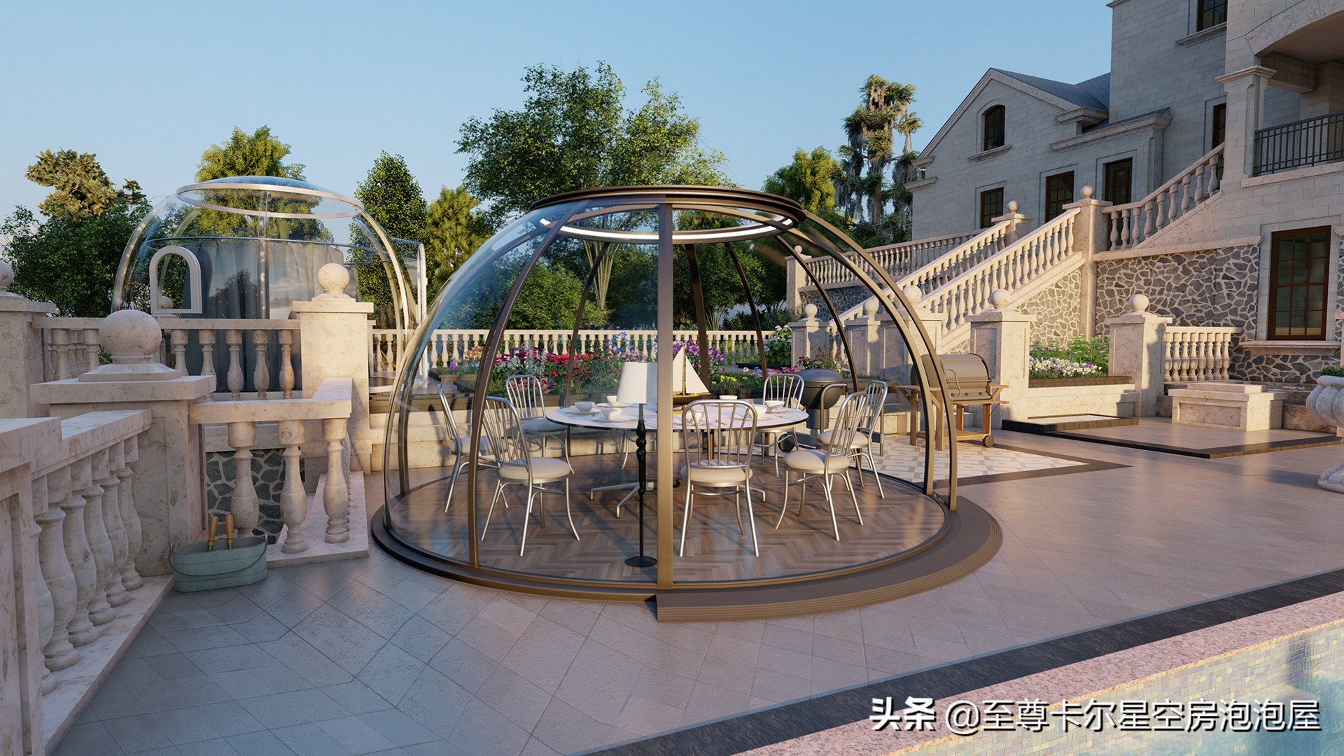 I saw the neighbor's attic terrace, it turned out that it could be ...