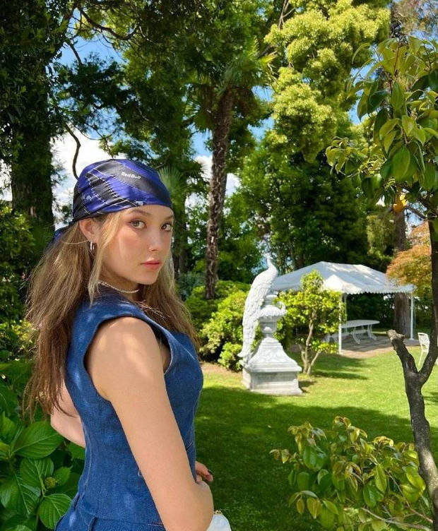 Gu Ai Lingxiu Italy's sweet smile is full of girlishness - iMedia