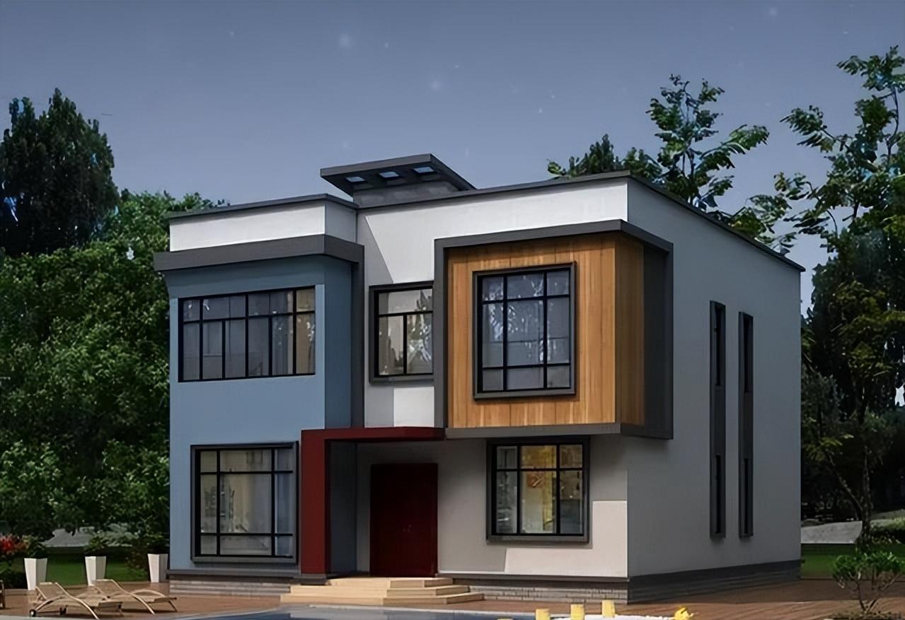 Simple and simple modern style villa, do you like it? - iNEWS