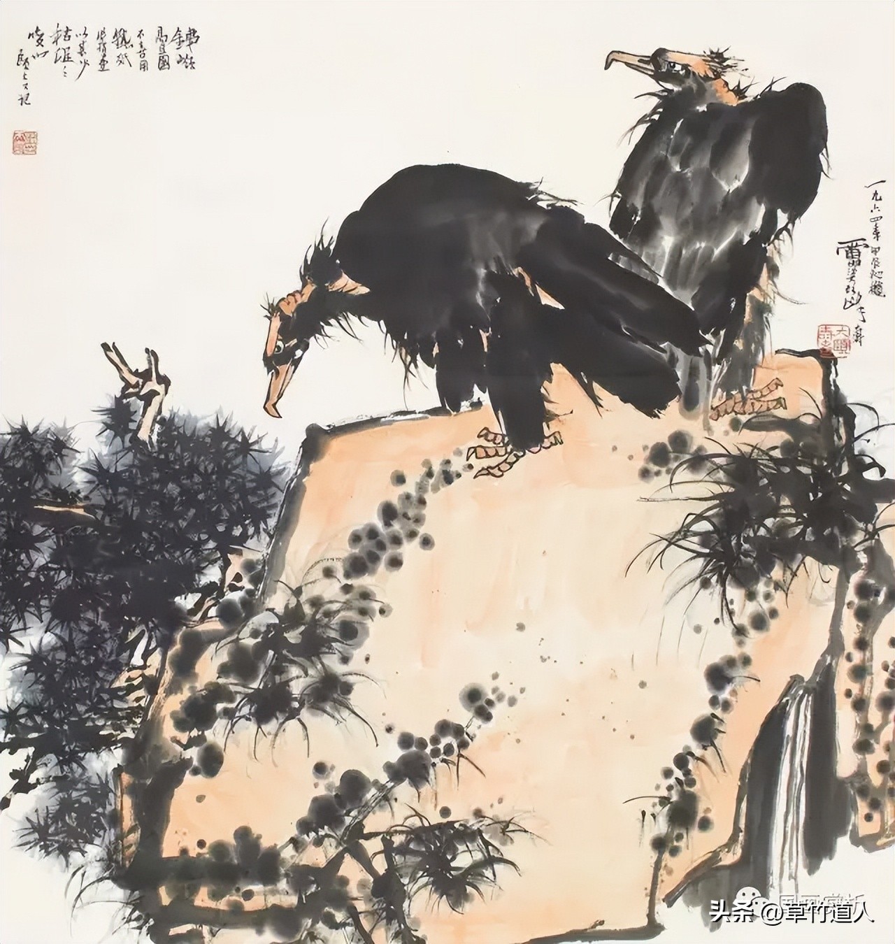 Pan Tianshou: an artist at the pinnacle of Chinese painting circles - iNEWS
