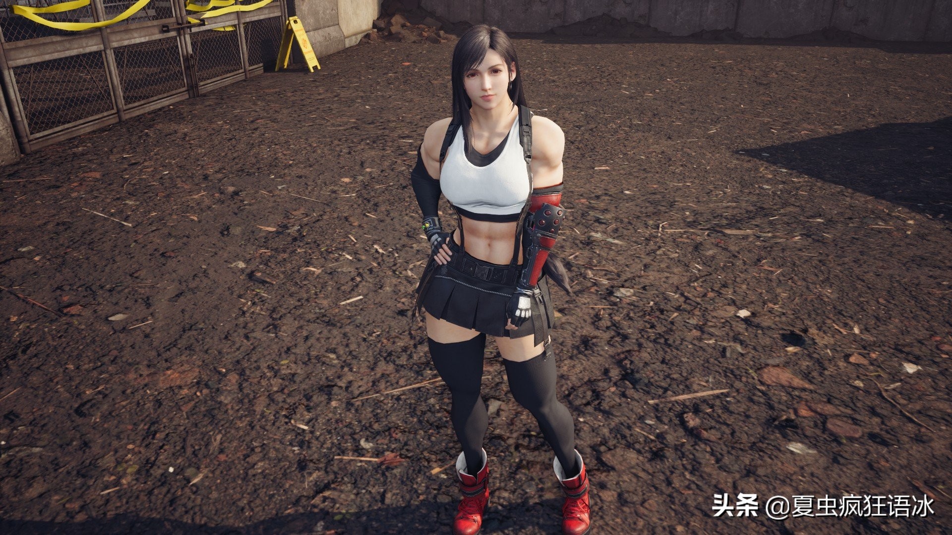"Final Fantasy 7 Remake" Tifa Muscles Mod launched, this is what it ...