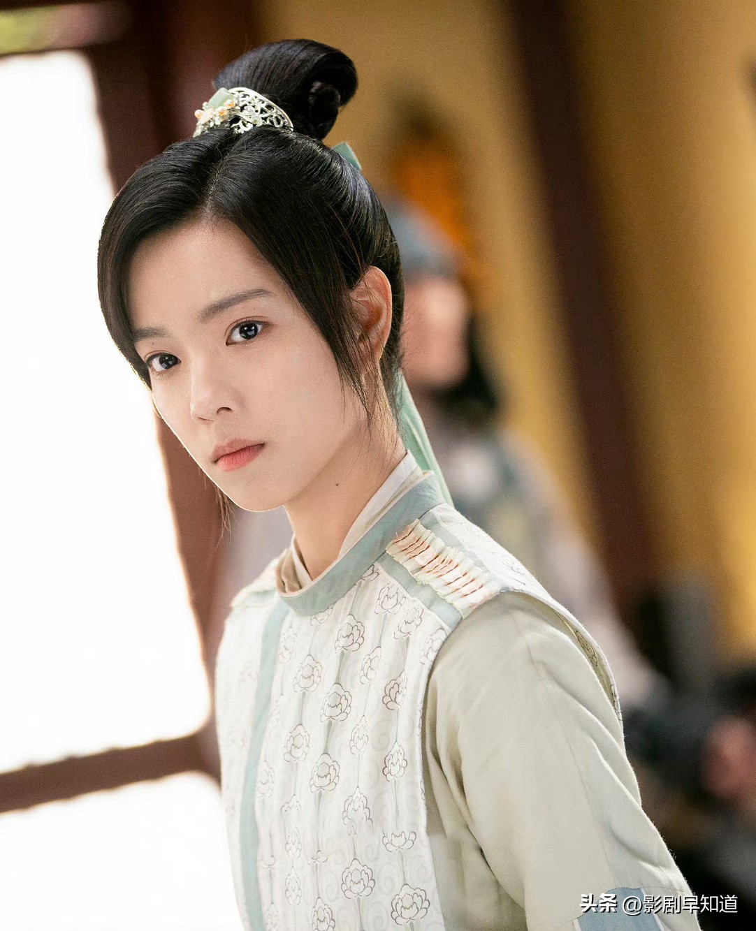 Zhuang Dafei, the heroine of the movie "The Legend of the Condor Heroes ...