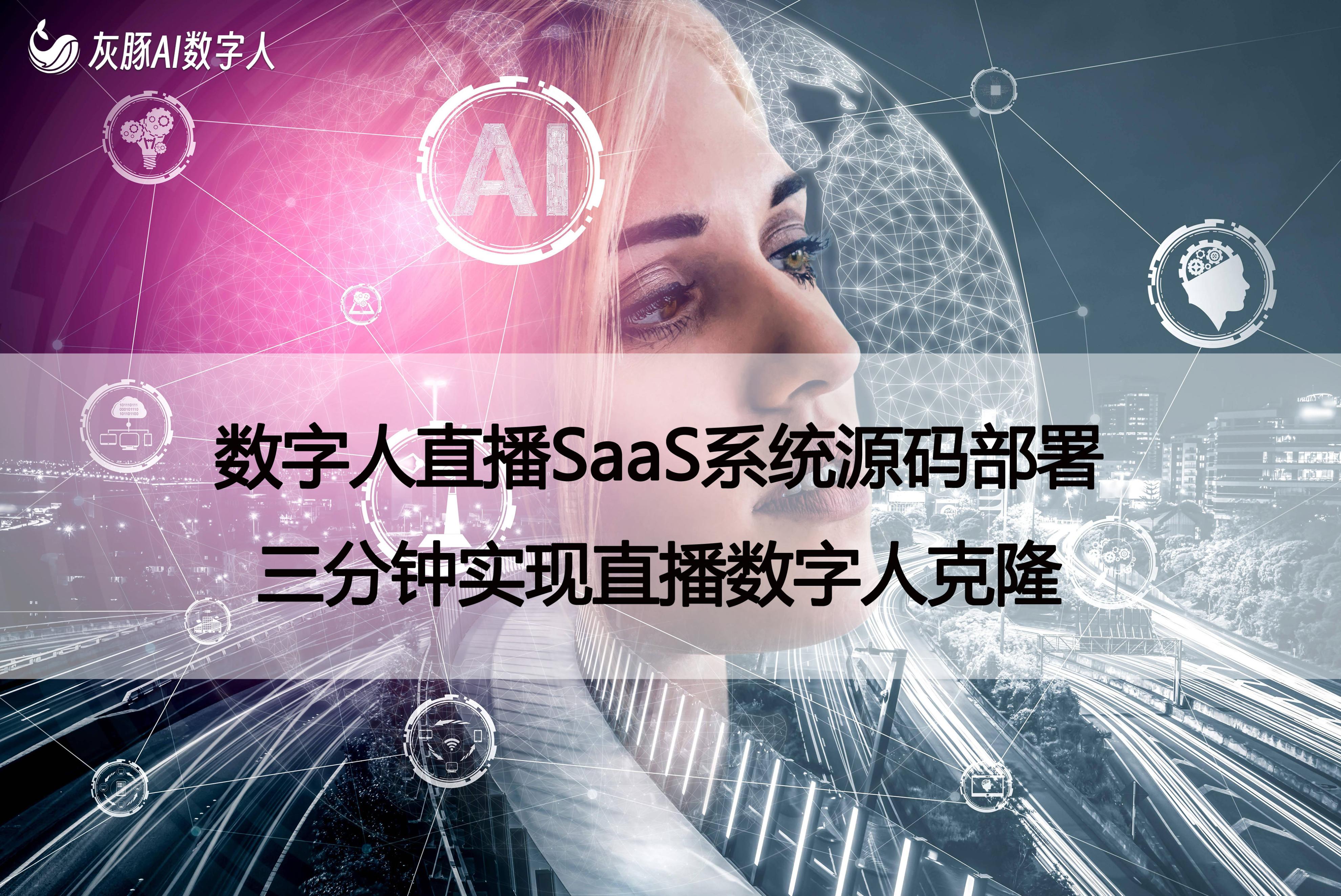 The source code deployment of the digital human live broadcast SaaS ...