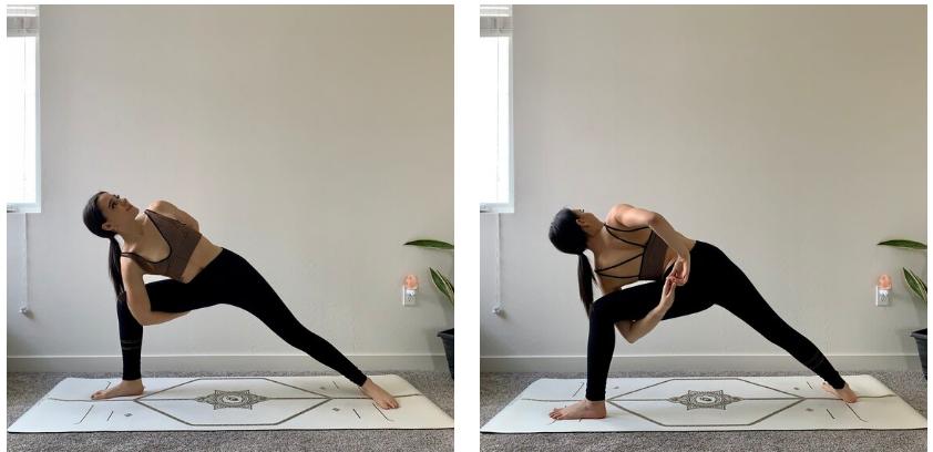 Open hips in all directions, it is enough to collect this sequence, the ...