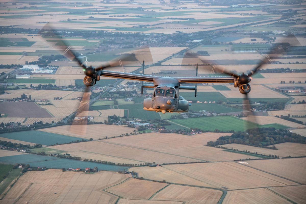 The US military issued a grounding order again, the V22 Osprey is a ...