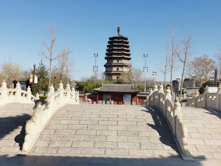 The Lingxiao Pagoda of Tianning Temple, Zhengding - iMedia