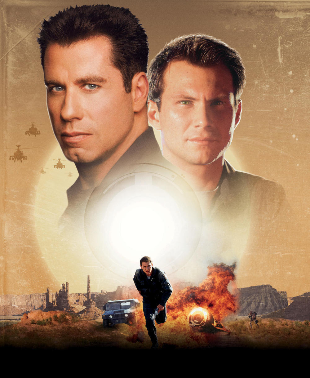 In 1997, two of Hollywood's top actors co-starred in a shootout movie ...