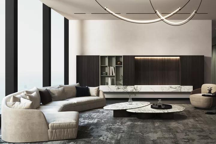 Dark color design, low-key and minimalist space aesthetics - iNEWS