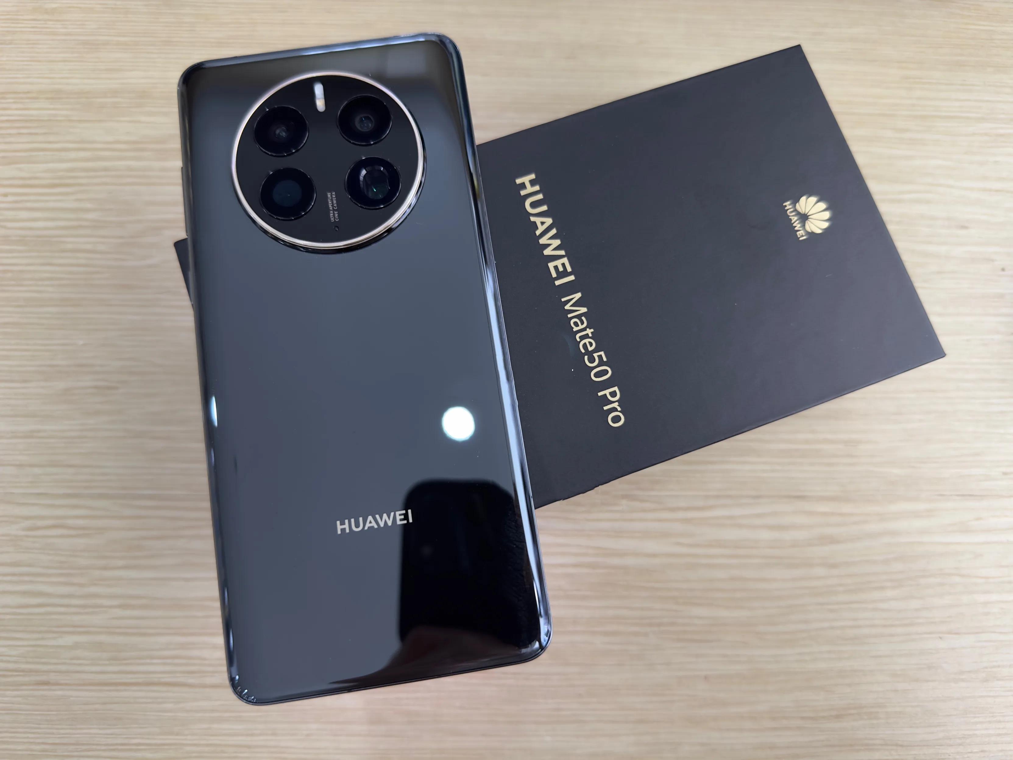 Huawei Mate50Pro Yaojin black out of the box, the best color? - iMedia