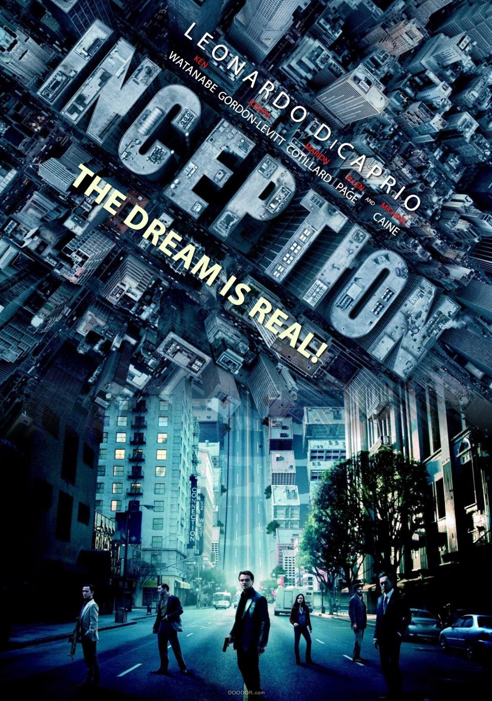 What technical means are used in "Inception" to realize the simulation ...