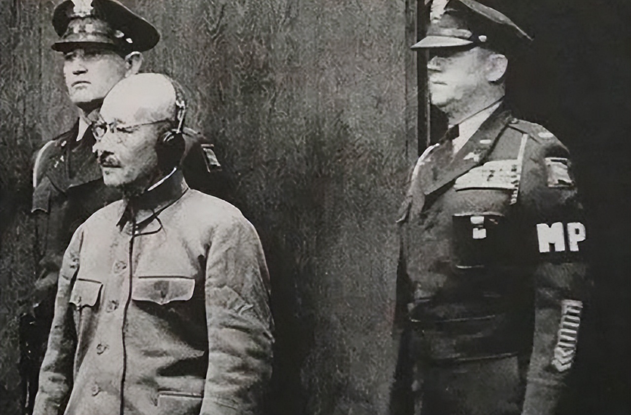 The whole process of Hideki Tojo's execution: During the trial, he ...
