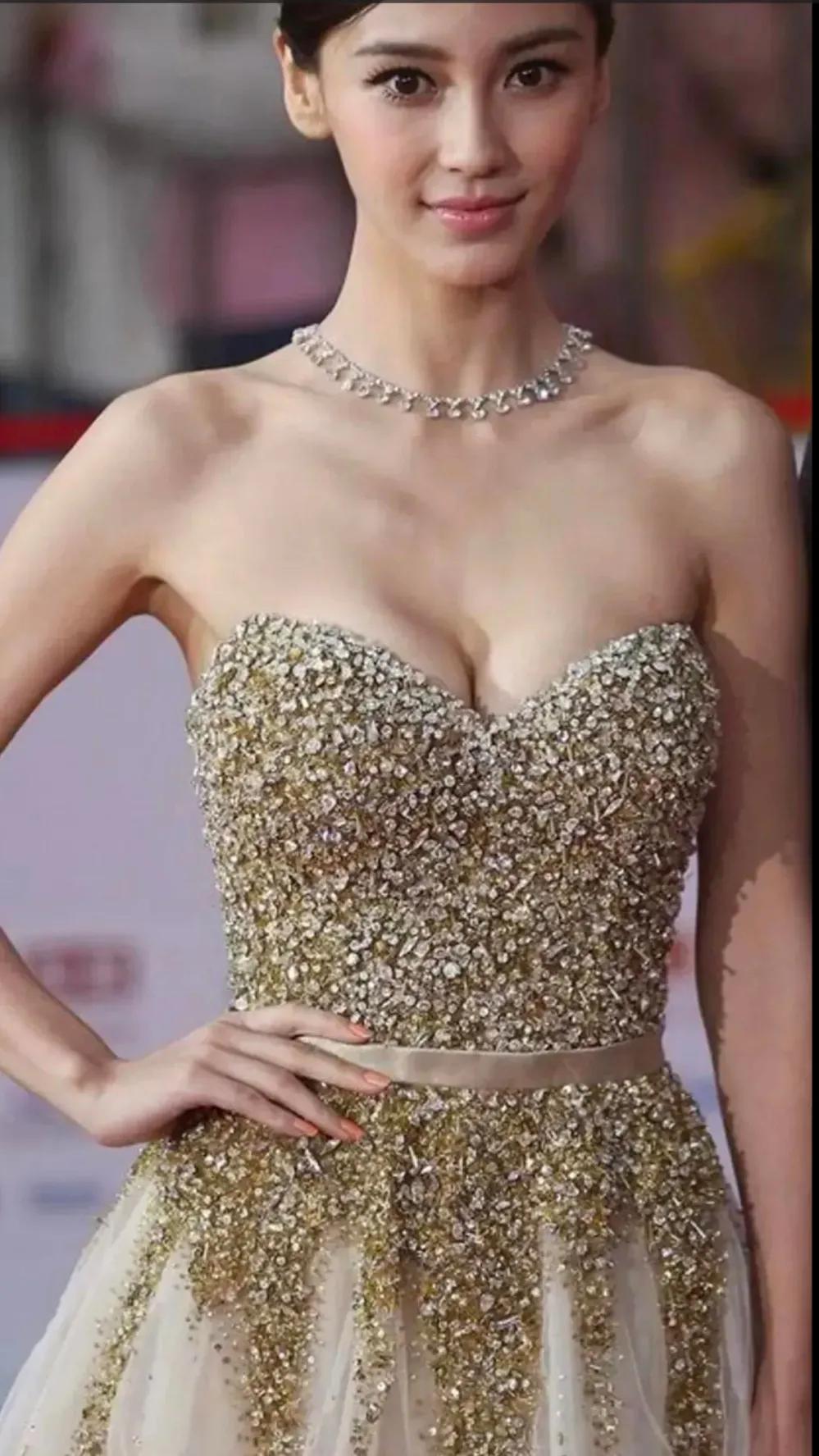 The beautiful Angelababy Yang Ying - iNEWS