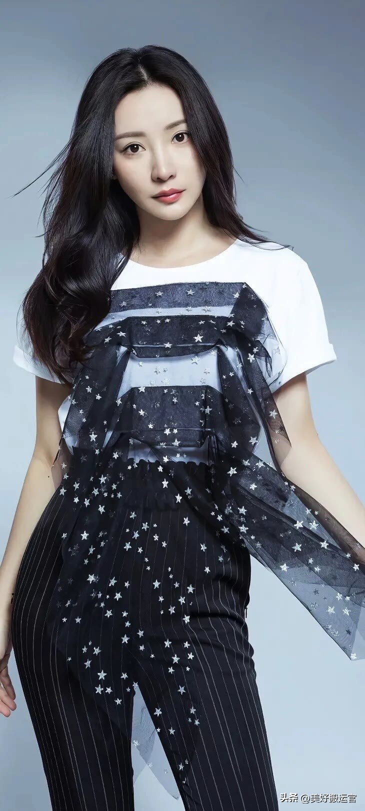 Liu Yan is getting more and more beautiful, the goddess is the most ...