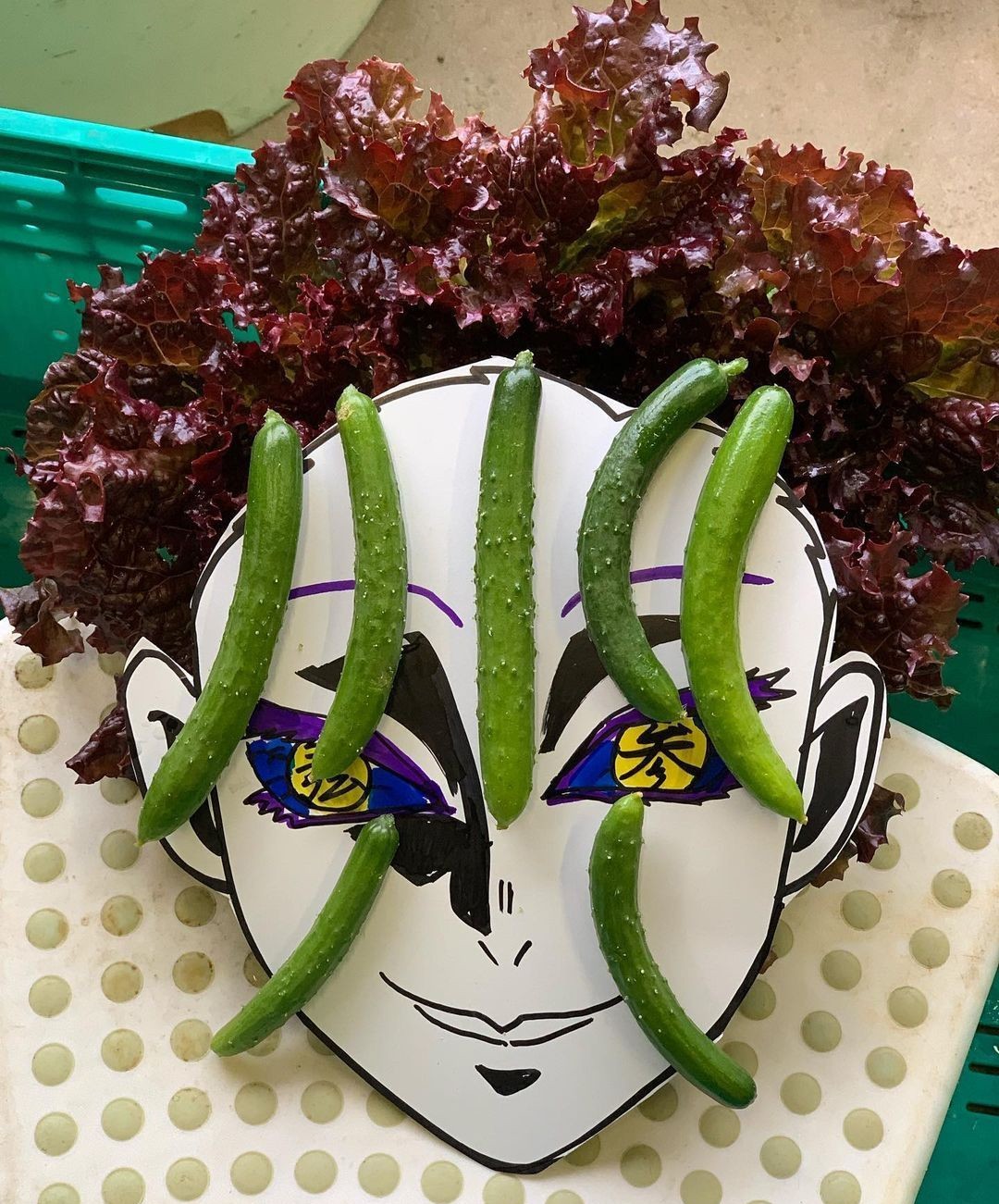 In the vegetable version of "Blade of Demon Slayer", Nezuko changed to ...