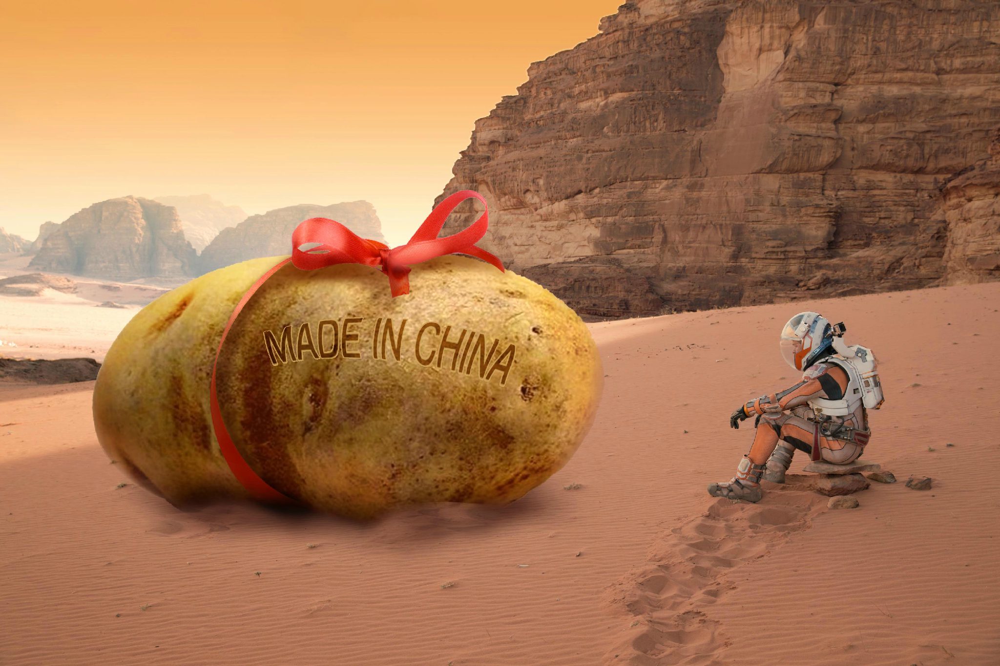 In "The Martian", Matt Damon grows potatoes on Mars. Can plants grow on ...