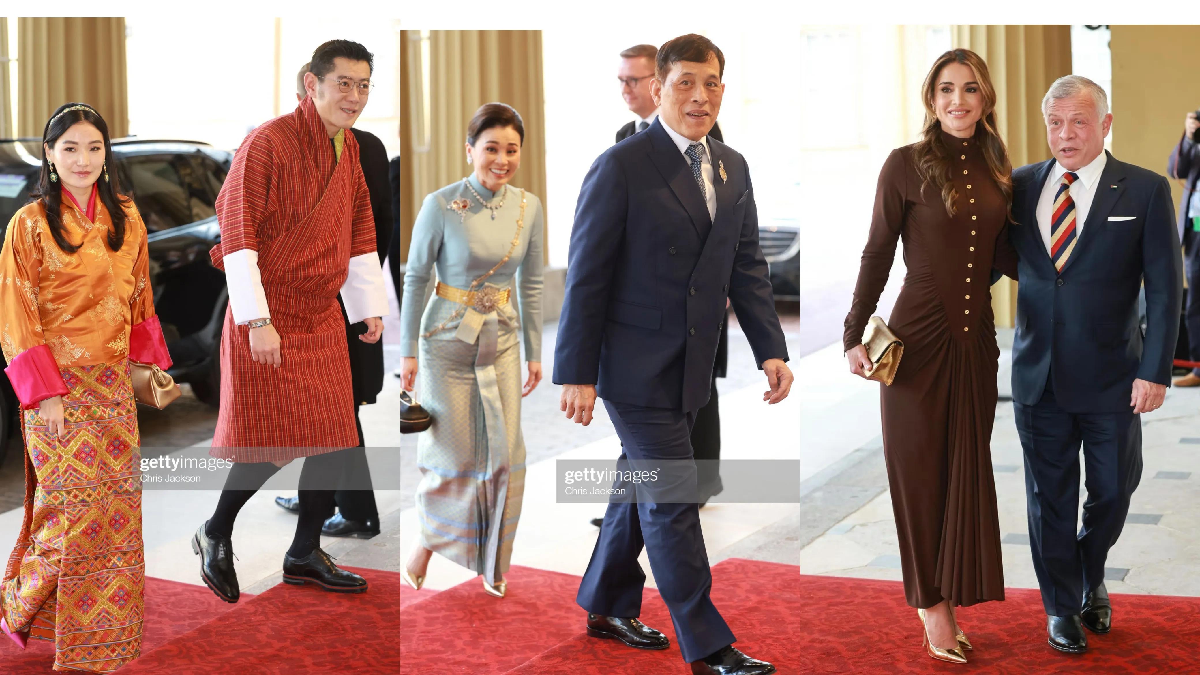 A group photo of the Asian royal family, without Wenren playing ...