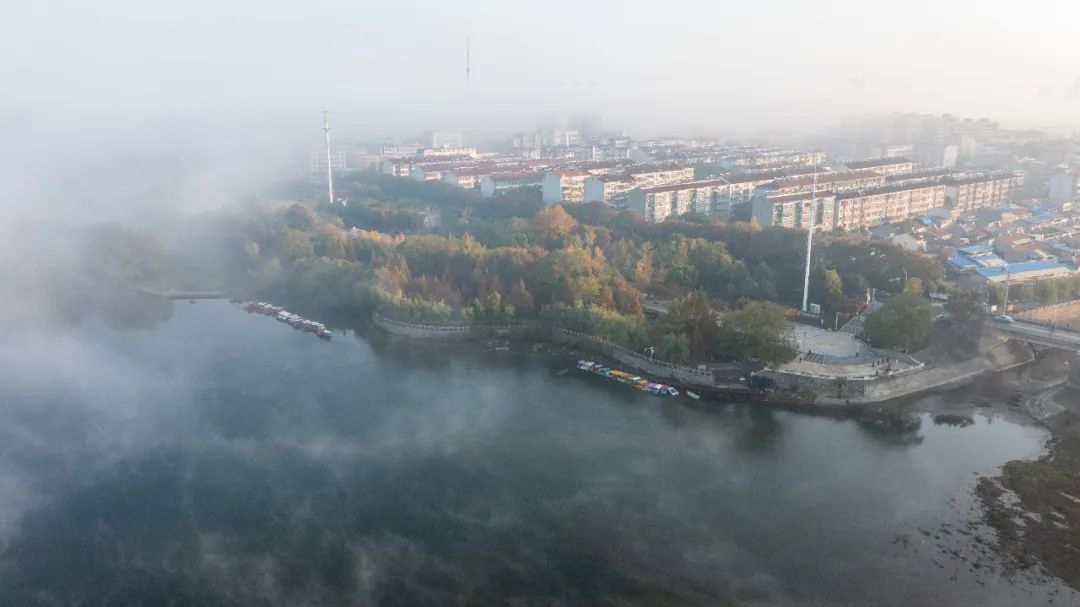 Like a dream, Anlu under the clouds is like a city in the sky - iNEWS