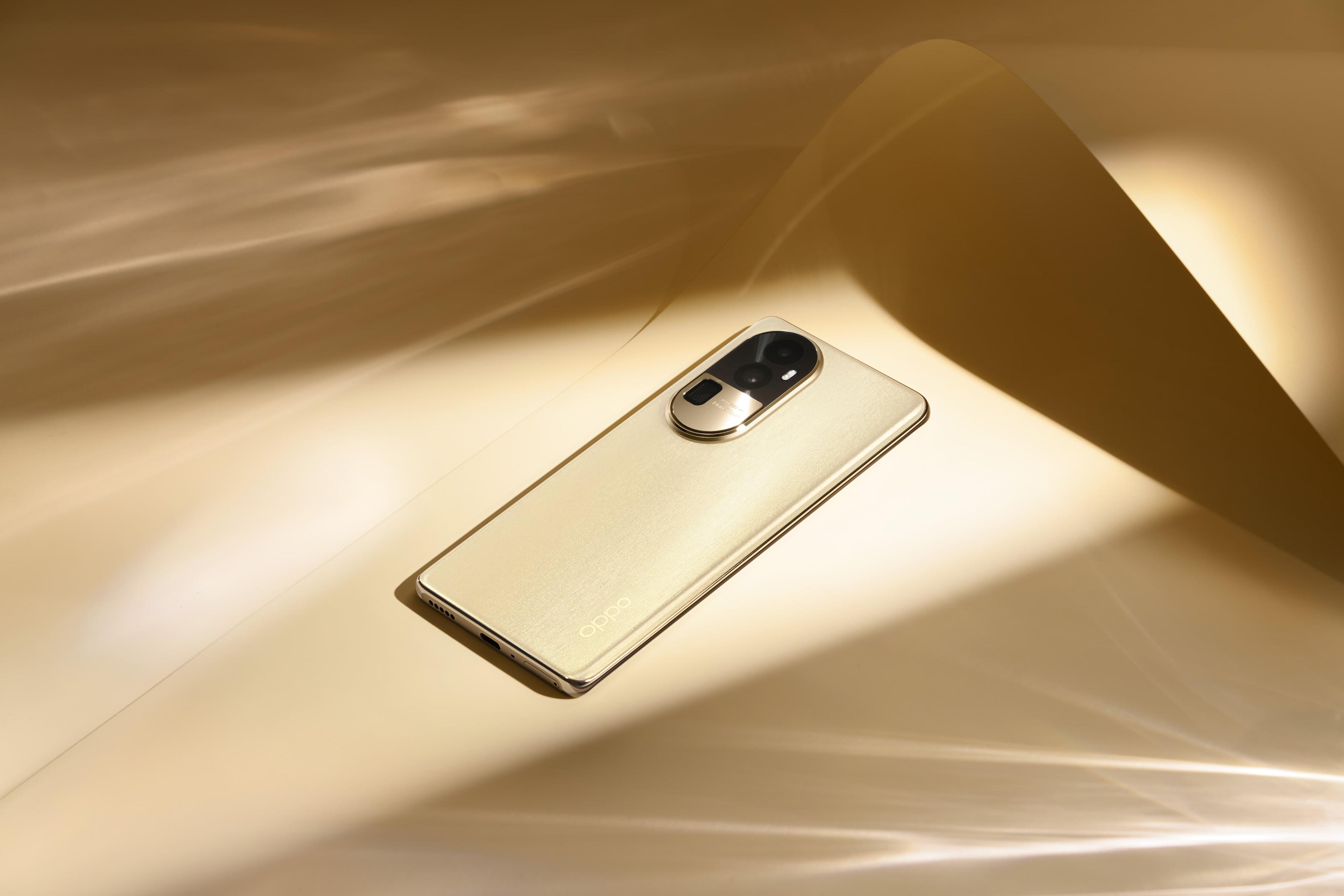 Ten generations of milestone work! OPPO Reno10 Pro + brilliant gold ...