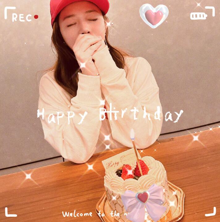 Michelle Chen's 39th birthday photo, Xiao Chen is very caring for her ...
