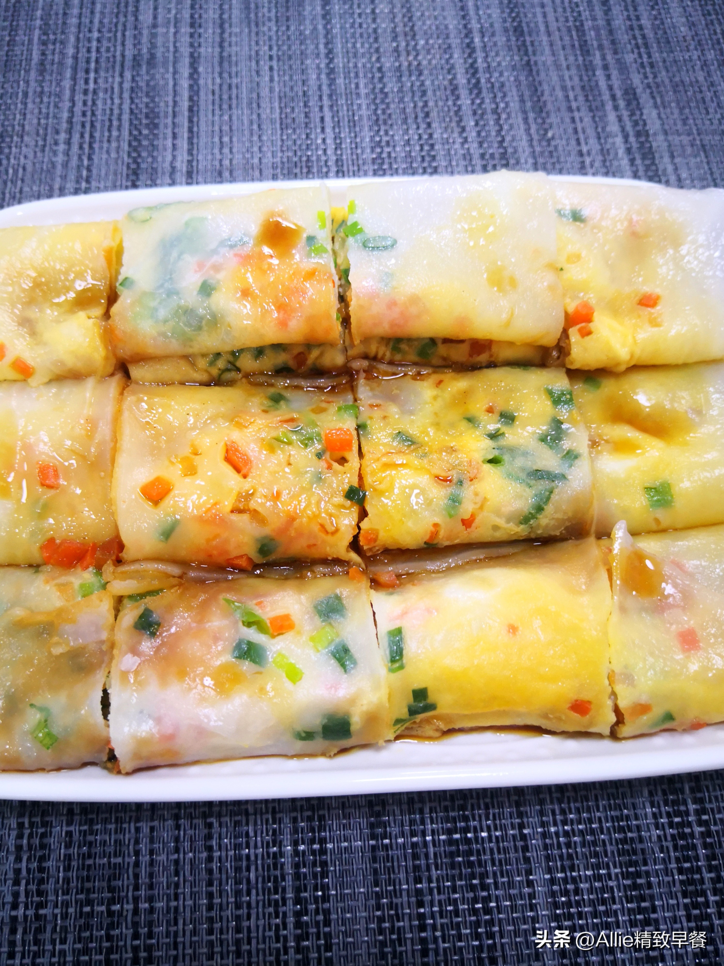 The home-cooked method of Cantonese-style rice rolls, smooth and Q-bomb ...