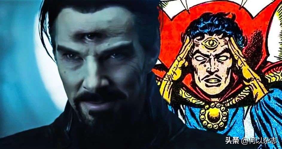 Why is Doctor Strange's third eye, a symbol of pure magic, on Evil ...