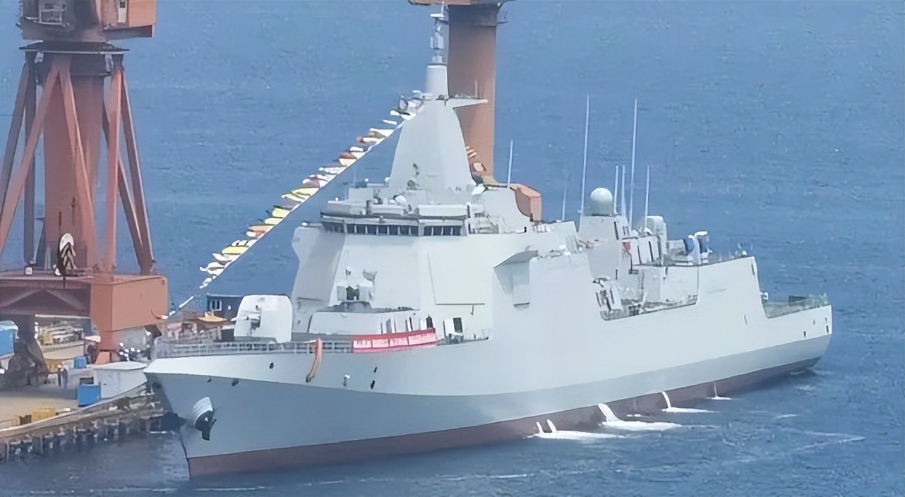 No. 108 Xianyang ship brush number entered the list, and the first batch of 055 large-scale ...