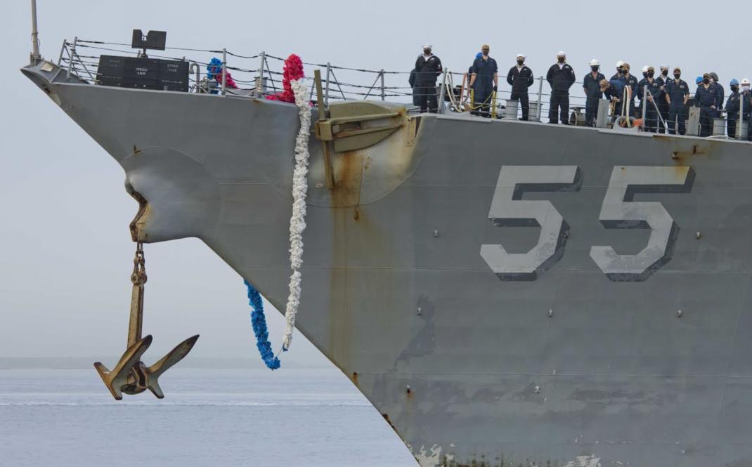 Rust is all over the US warships, and nearly half of them dare not have ...