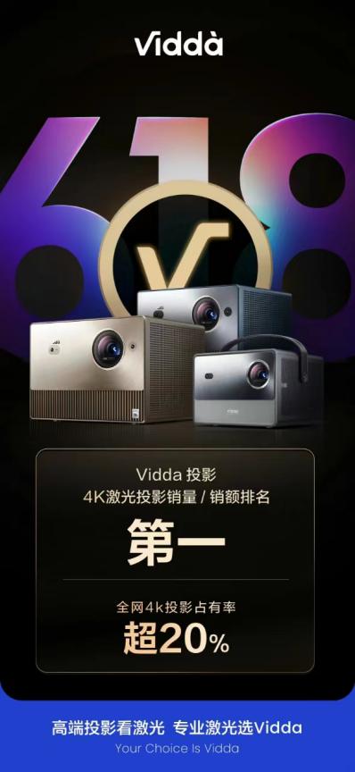 從Vidda C1pro 三色激光投影儀上get了投影儀的快樂 - 資訊咖