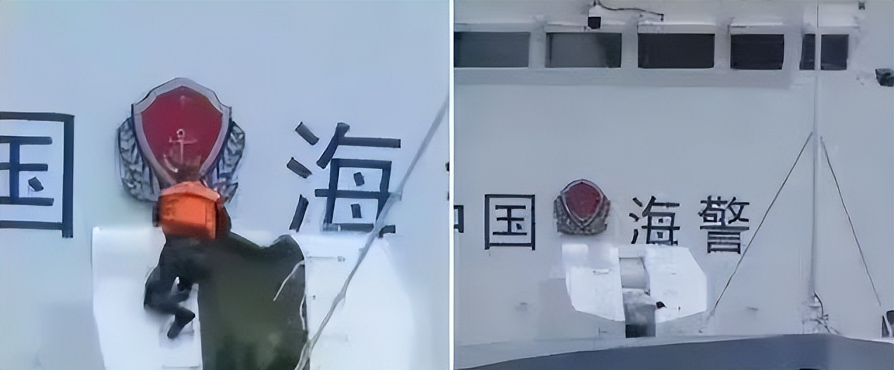 052D practice close-range bombardment, the power of 130mm shells, the U ...