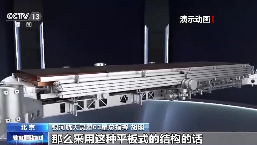 What does this flat-panel satellite look like with a foldable flexible ...