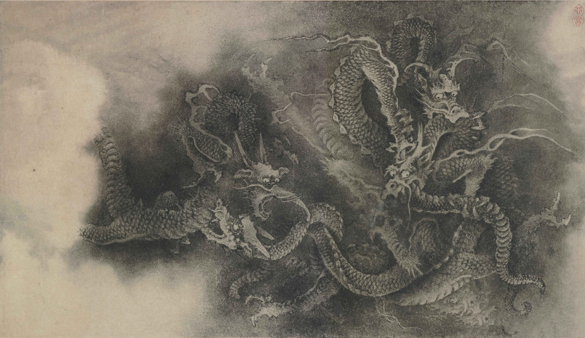 Southern Song Dynasty Chen Rong's "Five Dragons" Volume - iNEWS