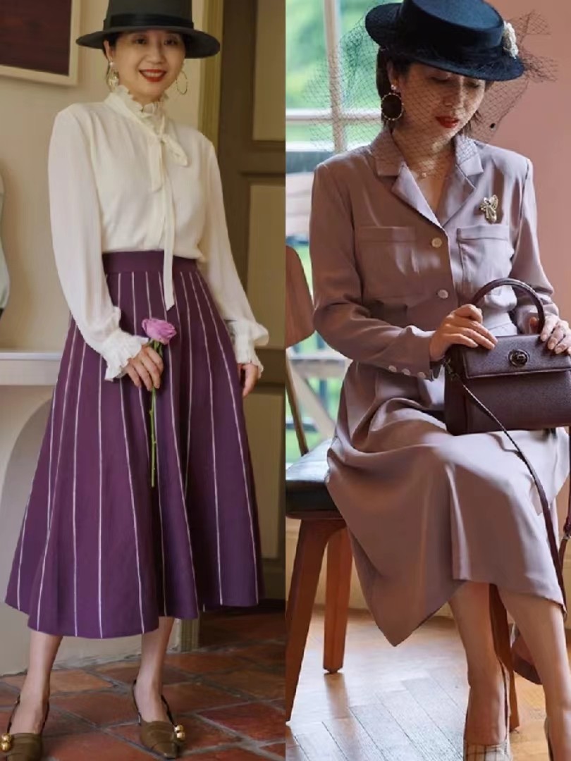 Short hair and long clothes, this is how a woman should dress when she ...